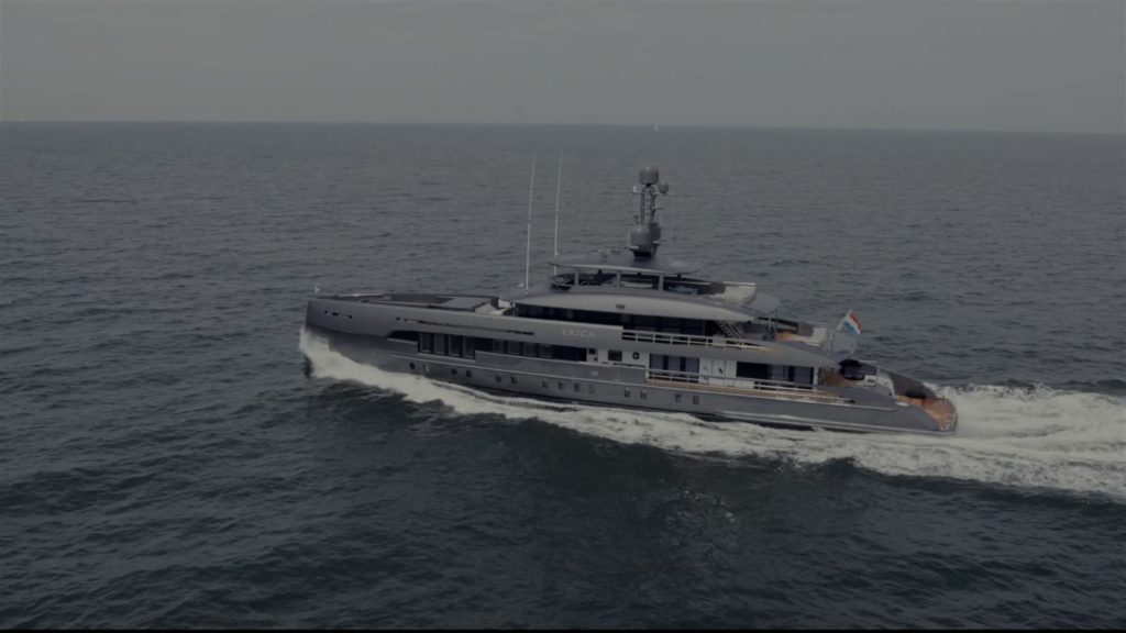 Erica - Sea trials - Heesen Yachts